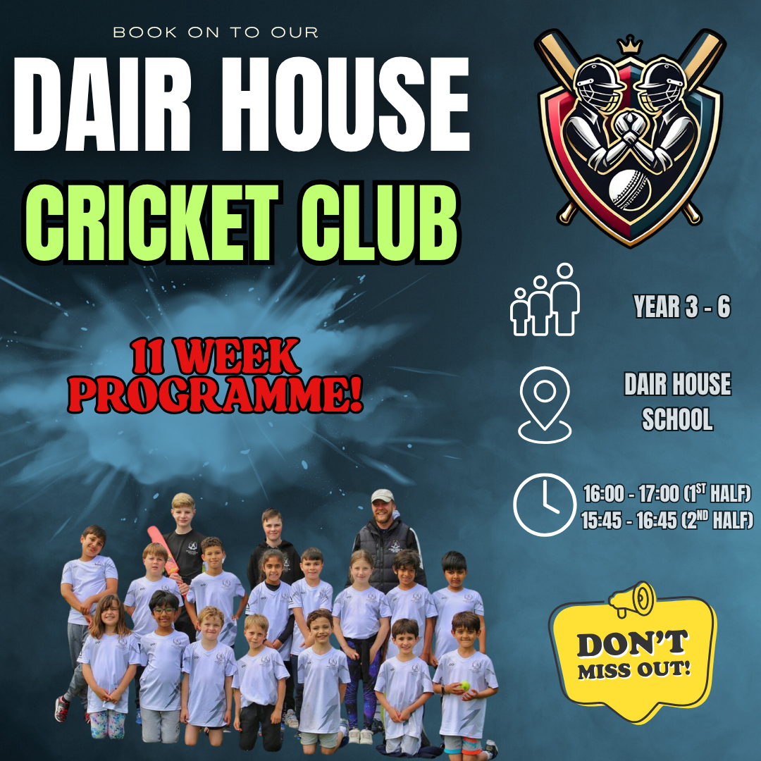 DAIR HOUSE CRICKET SESSIONS – Cricket School Of Excellence